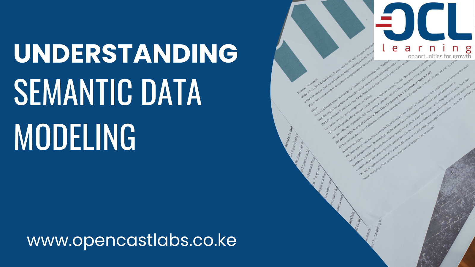 Understanding Semantic Data Modeling | OCL Learning | Training ...